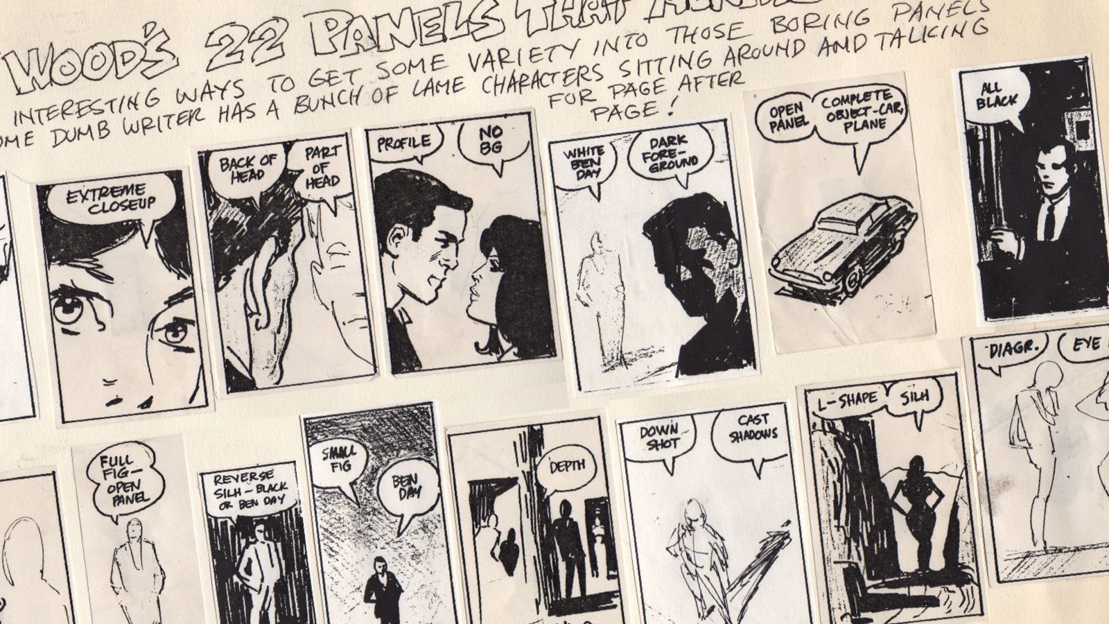 22 Panels That Always Work: Wally Wood’s Legendary Productivity Hack